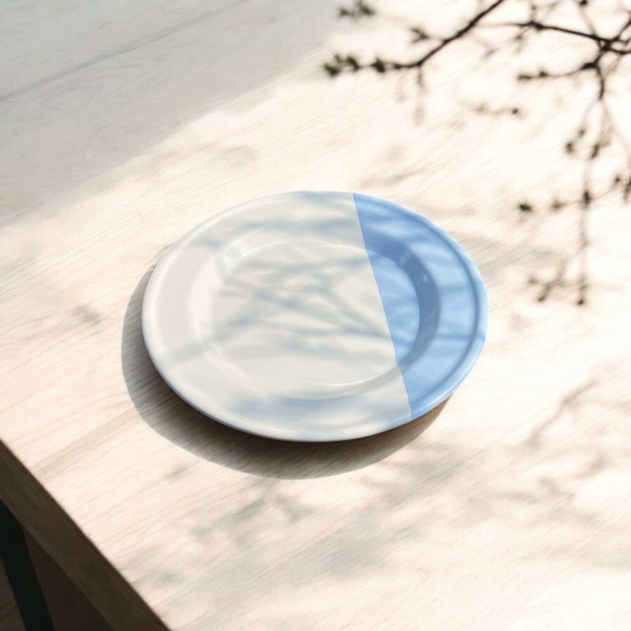 Crest Blue Side Plate
