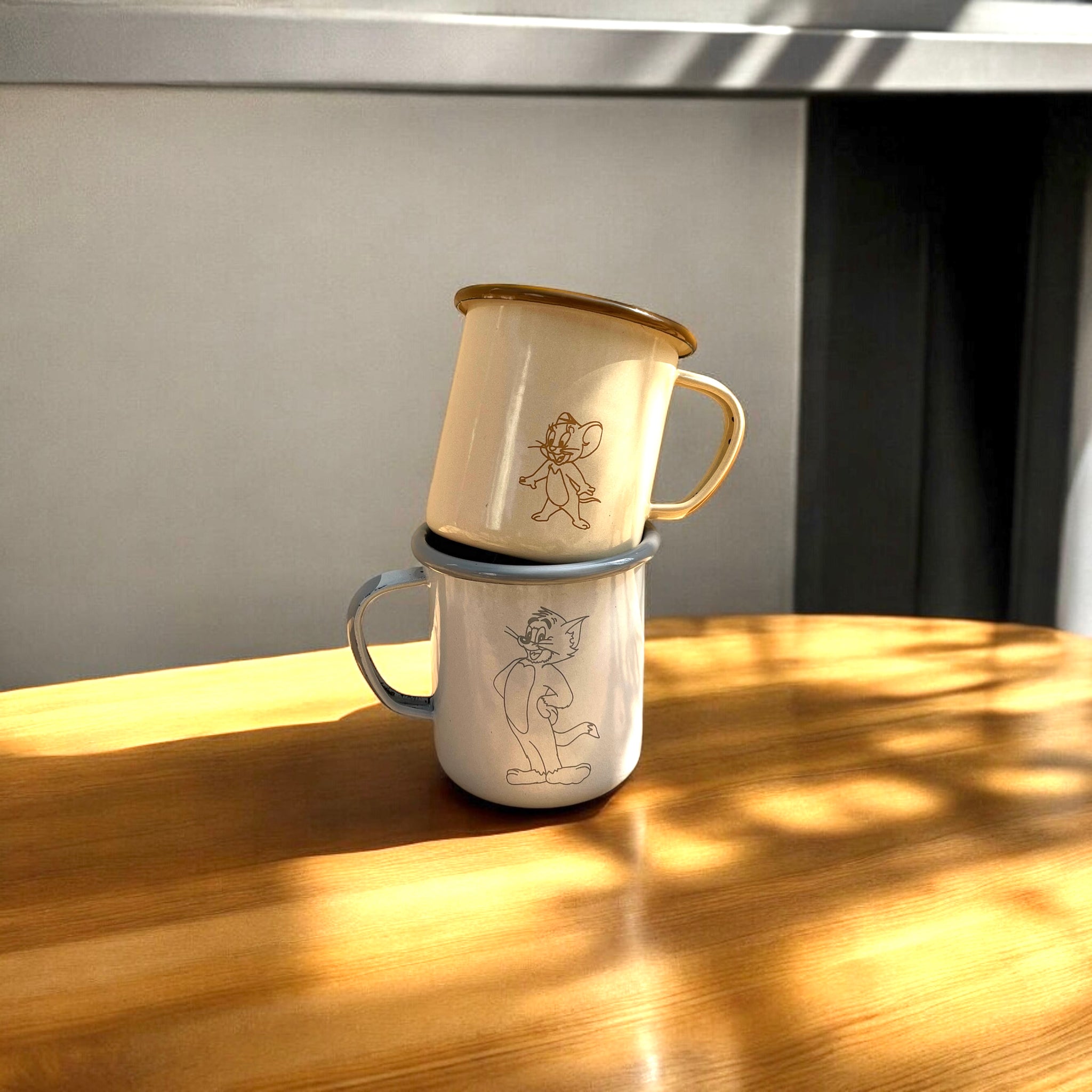 Tom And Jerry COFFEE MUGS SET OF TWO