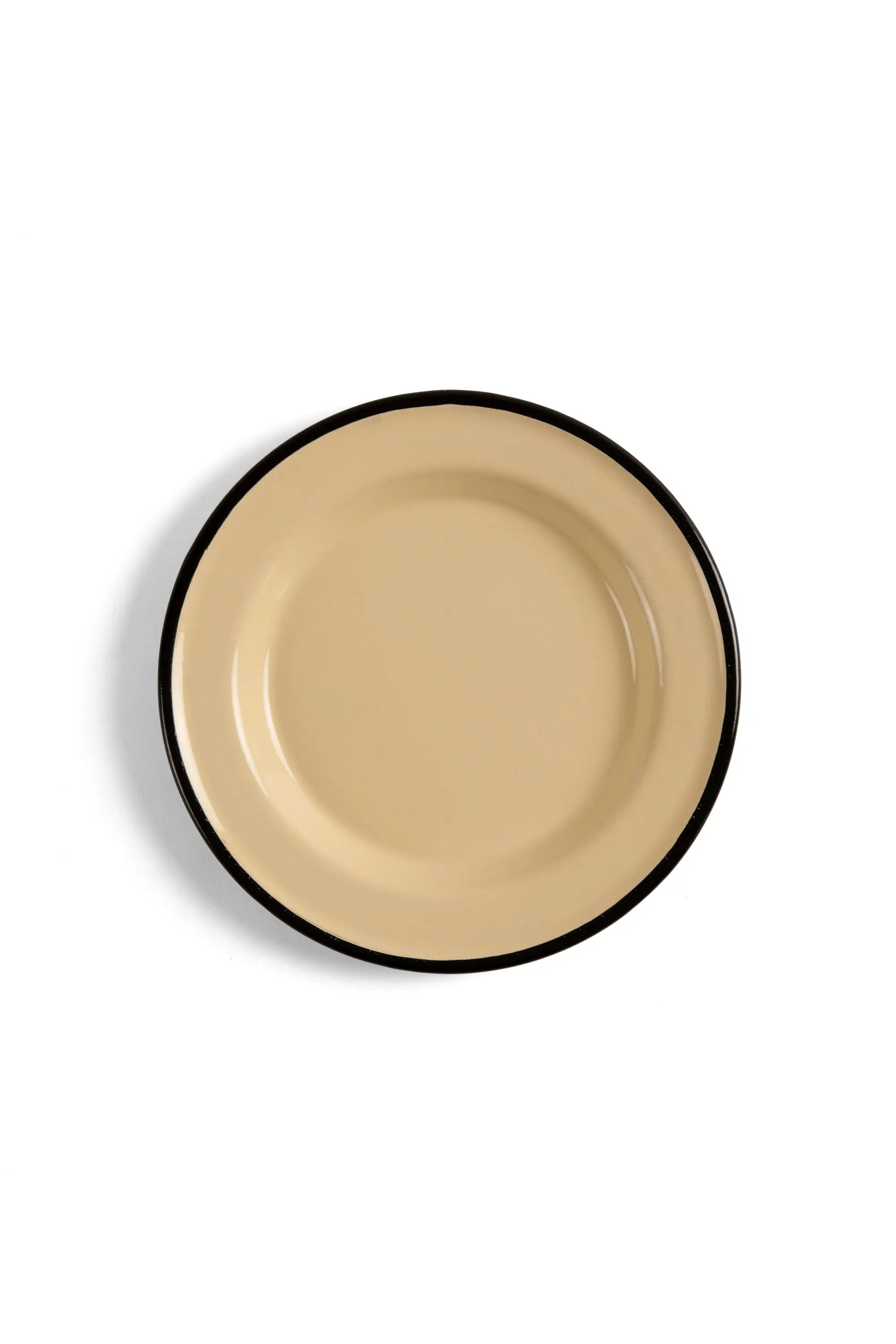 Crème Side Plate | Vedec Enamelware
